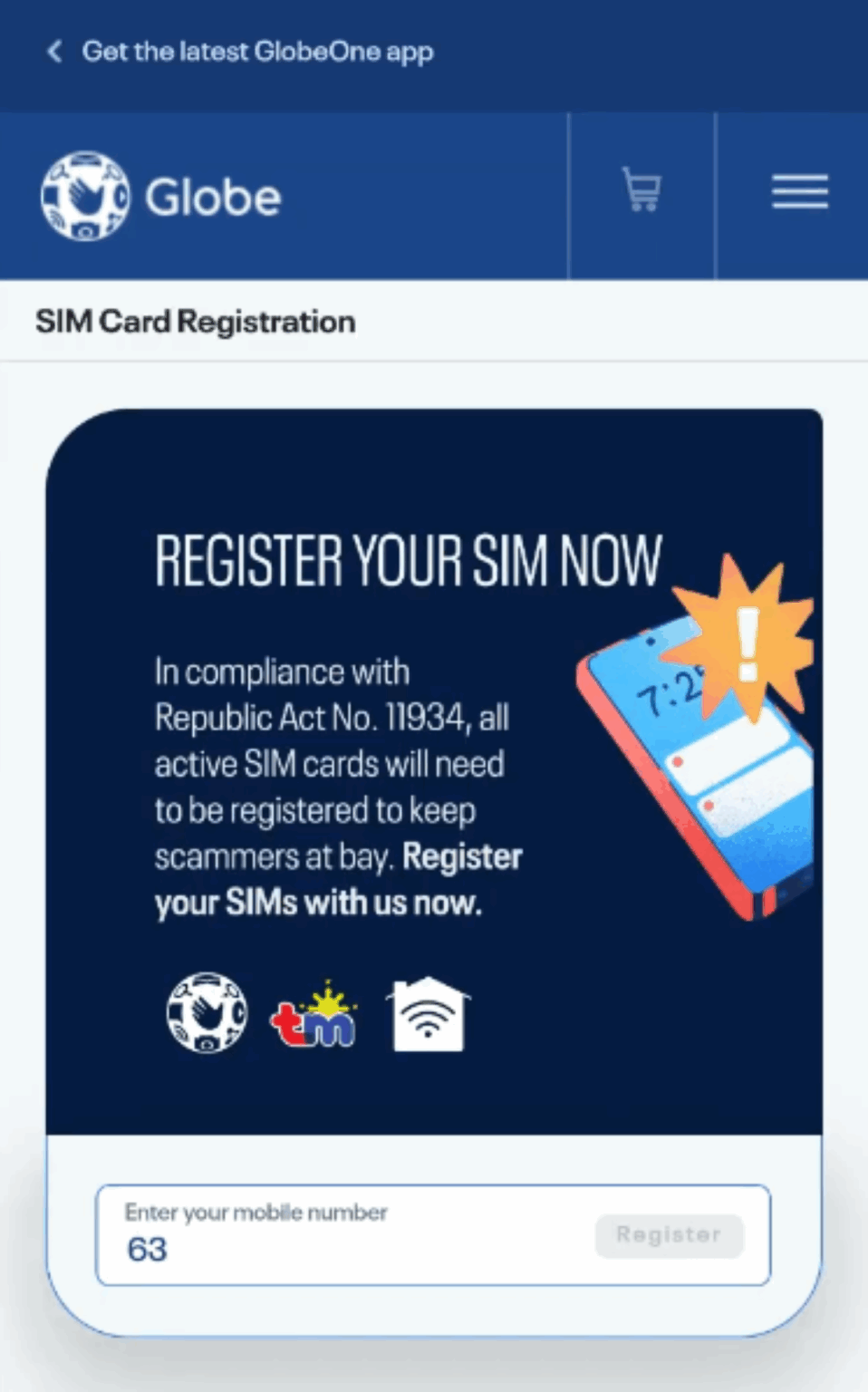 TM SIM Registration Number 2025 - Register Sim Card TM Link